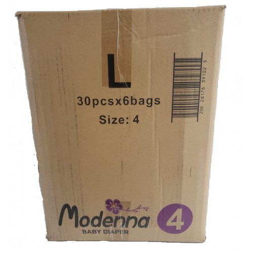 Modenna Economy Pack -Large (180 Diapers)
